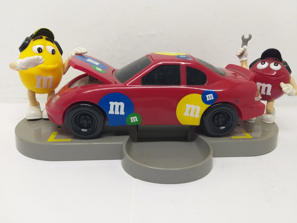 Dispenser carro Stock Car dos MMs na tonalidade vermelh