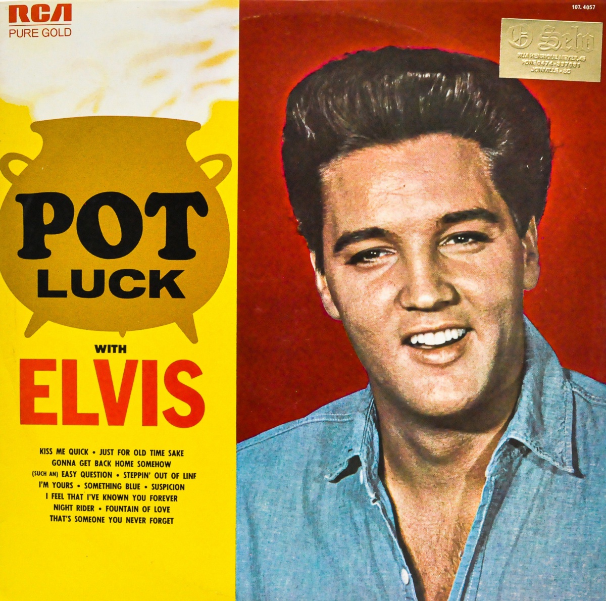 Elvis Presley. "Pot Luck". RCA PURE GOLD. 1982.