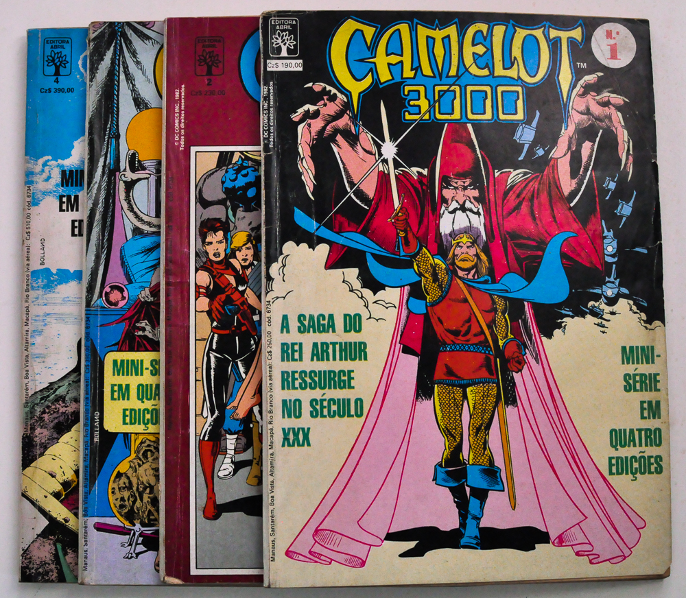 Camelot 3000. Uma mini-série em quatro edições. Editora