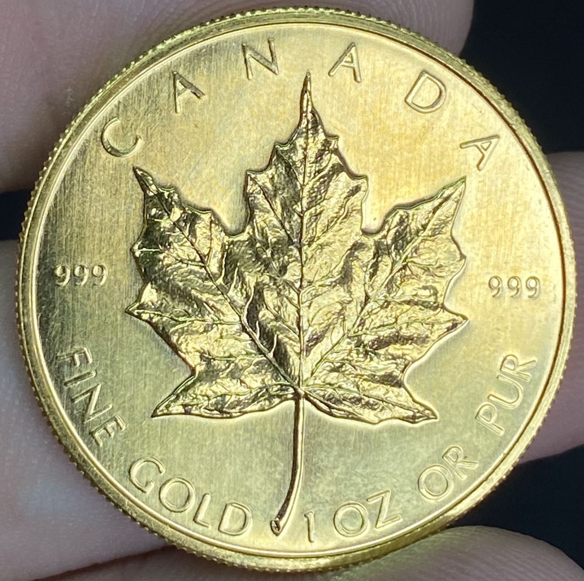 Moeda Do Canad 50 Dollars 1979 OURO 999 31 