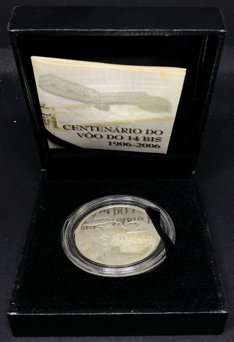 Moeda do Brasil - 2 reais - 2006 - P741 - Centenário do