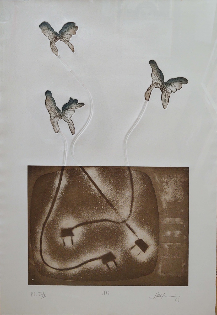 Alex Flemming | Sem Título | Gravura em metal P.A. | 78