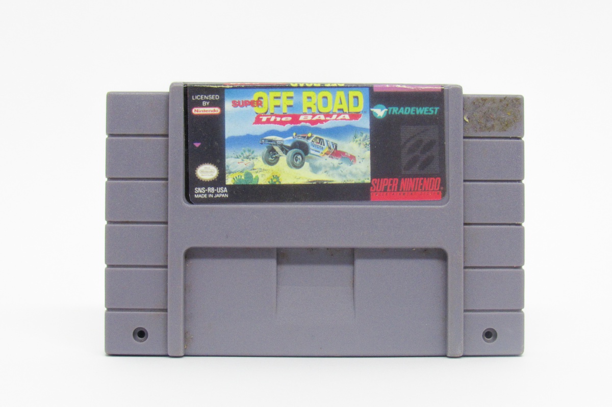 Cartucho Super Nintendo Bugs Super Off Road The Baja