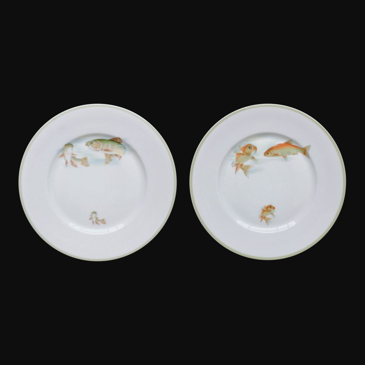 HUTSCHENREUTHER SELB BAVARIA- Antigo e elegante Par de