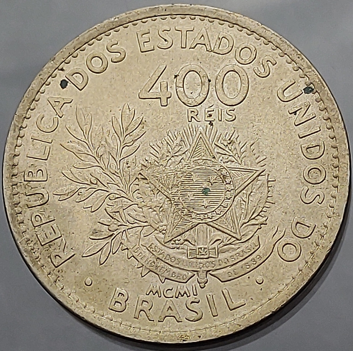 Moeda 400 Reis Mcmi - FDPLEARN