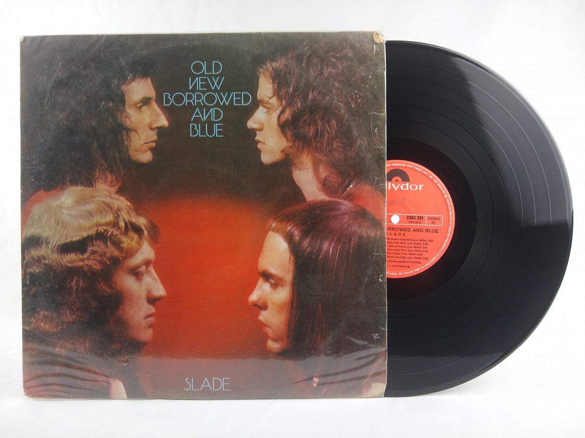 DISCO DE VINIL - SLADE - OLD,NEW,BORROWED AND BLUE - 19