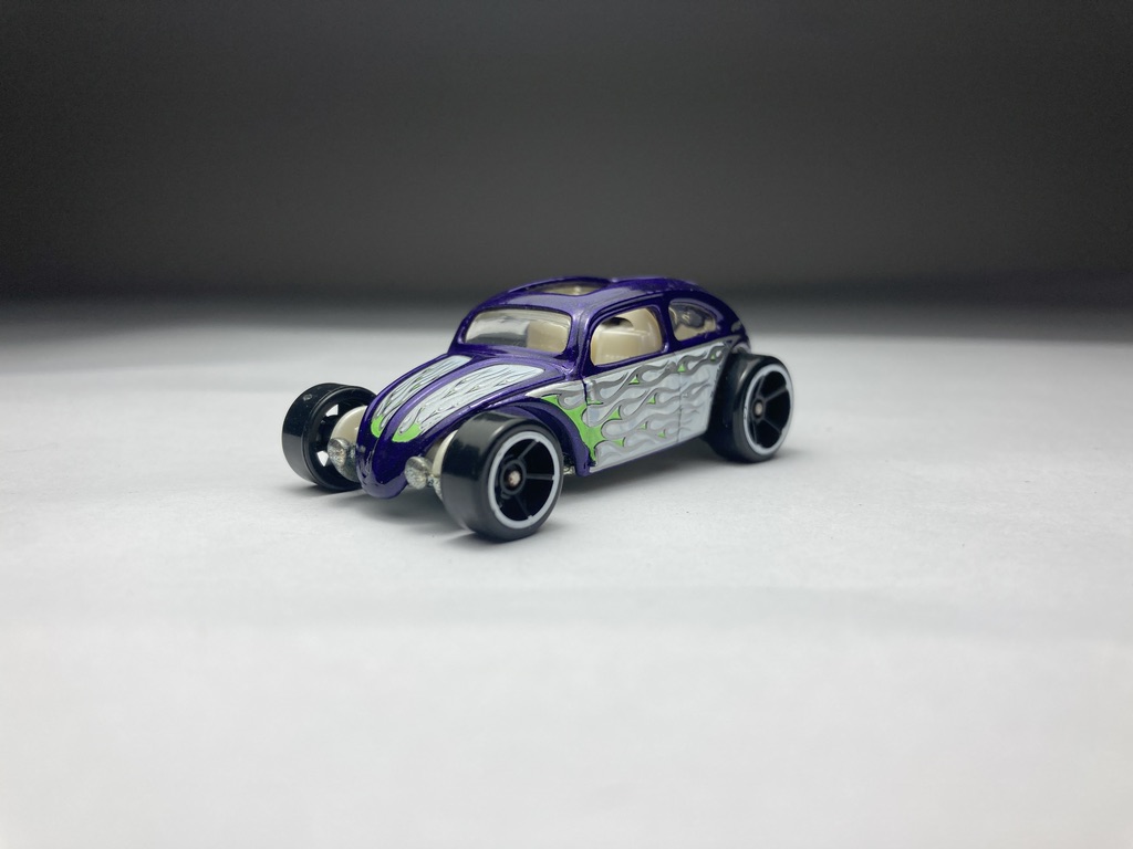 Volkswagen Fusca Roxo Hot Wheels Escala 1/64 miniaturas