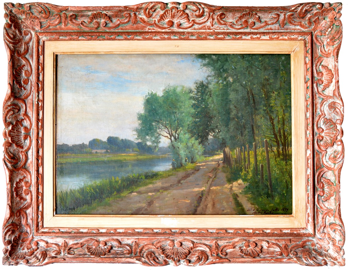 Henry Rooke (1890 - 1895) - Paisagem da Normandia, Séc.