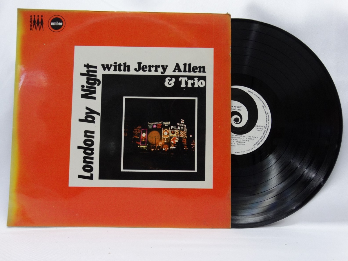 Disco de Vinil LP - `London By Night`, com Jerry Allen