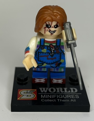 Lego Chucky Minifigure