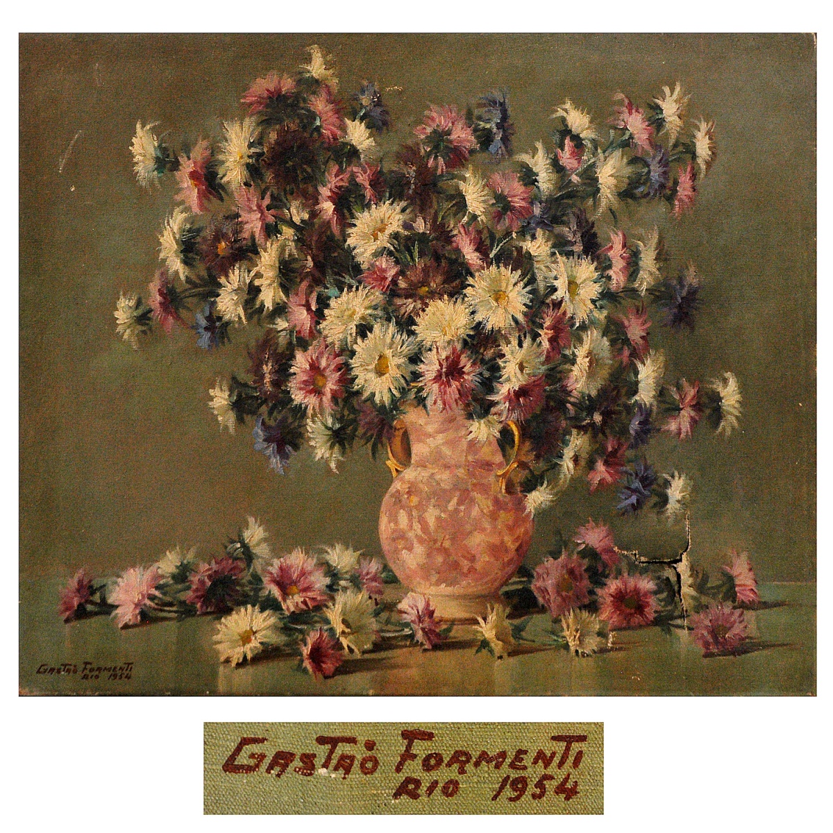 GASTÃO FORMENTI (1894-1974). Expecional e de grande qua