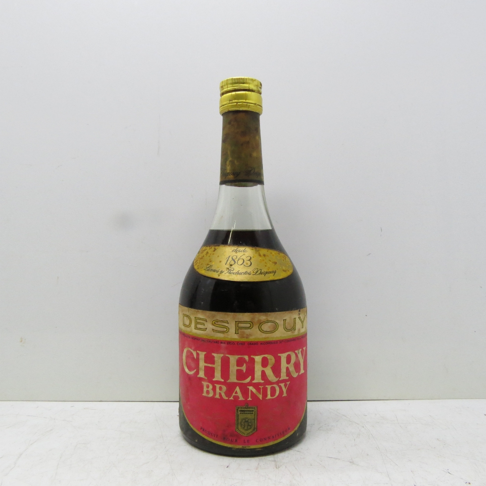 cherry brandy despouy, lacrado, produzido no Chile, 700