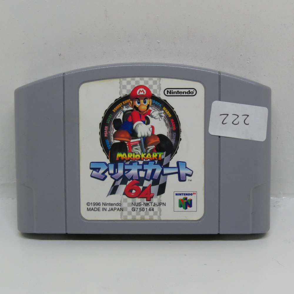 Jogo para Nintendo 64 MARIO KRAFT , made in Japan, Orig