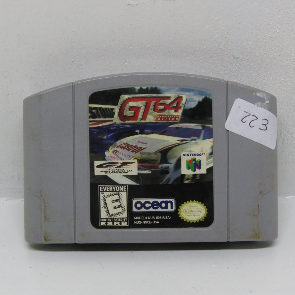 Jogo para Nintendo 64 GT64, original, funcionando, Made