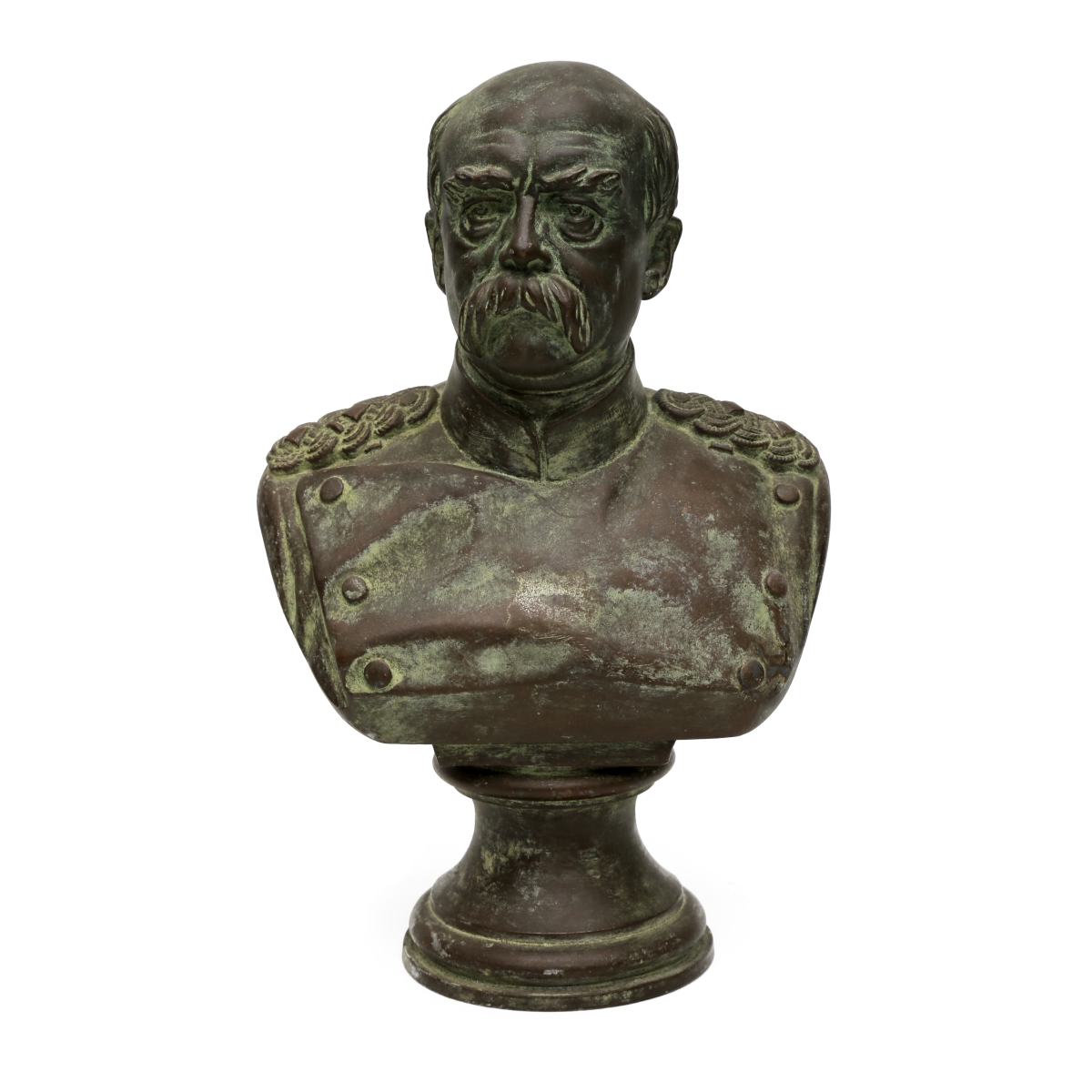 SCHULER (Hans K. Schuler) - escultura em bronze represe