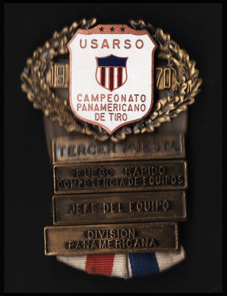 Numismática - Medalha da United States Army South (USAR