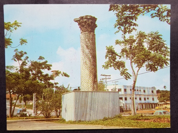 * Postal da Coluna Capitolina em Natal, RN.