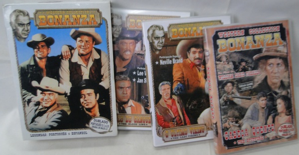 BONANZA vol3 - BOX c/03 DVDs, COM OS EPISÓDIOS: CARTAS