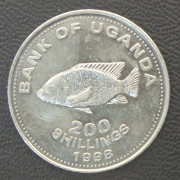 Uganda - 200 shilling 1998