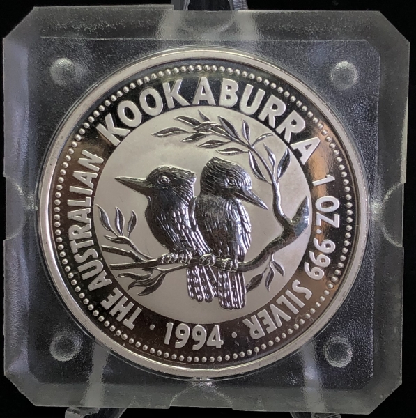 Moeda da Austrália - 1 dollar - 1994 - Prata (.999) - 3