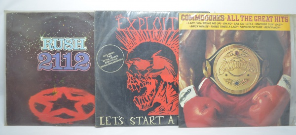 03 LPS sendo Rush 2112, The Exploited Let's Start a