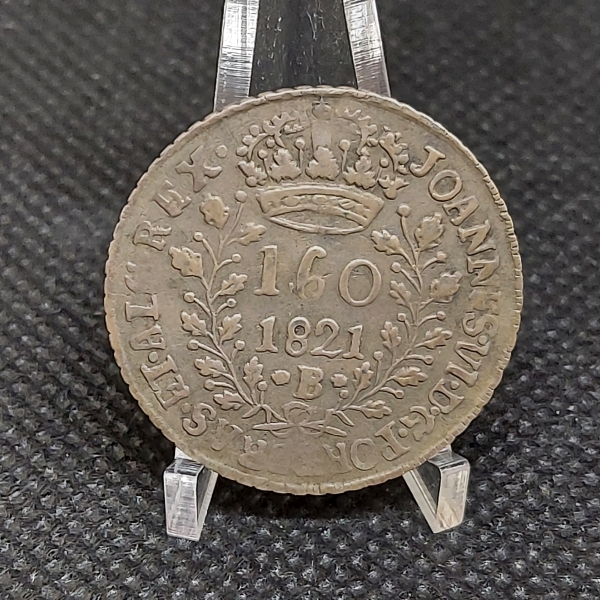 BRASIL - COBRE - 40/10 RÉIS 1824C - CAT. C700 - 20 TULI