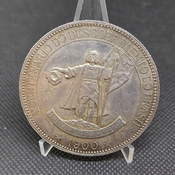 BRASIL - COBRE - 40/10 RÉIS 1824C - CAT. C700 - 20 TULI
