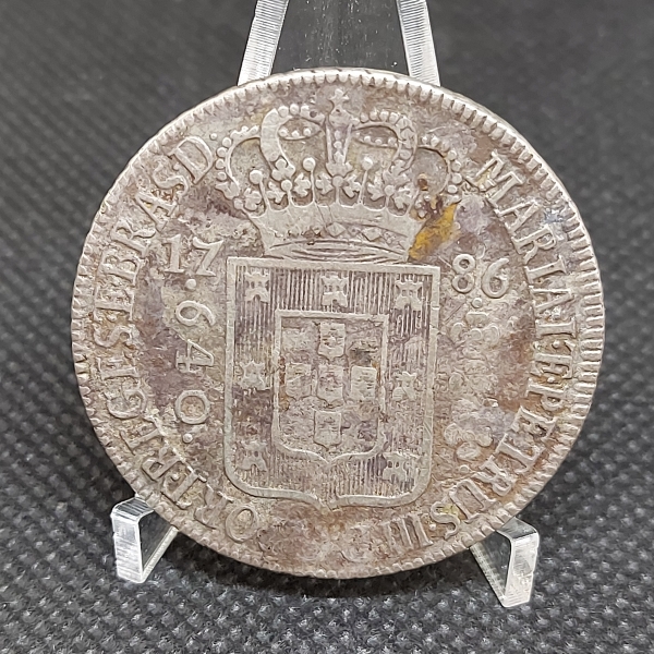 BRASIL - COBRE - 40/10 RÉIS 1824C - CAT. C700 - 20 TULI