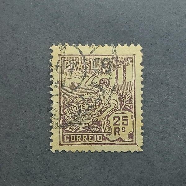 VOVÓ - Nº 191 - 25 RÉIS - USADO - ANTIGO 192 h