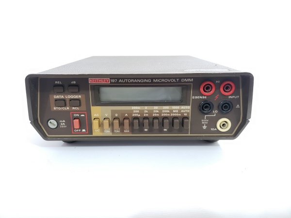 Multímetro Keithley 197 Autoranging Microvolt DMM, não