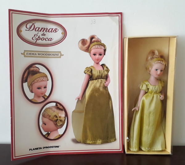 Damas de Época - Emma Woodhouse (Emma, 1815) - Boneca c