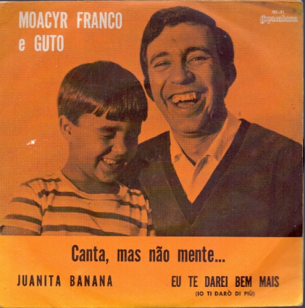Compacto Canta, mas não mente - Moacyr Franco e Guto