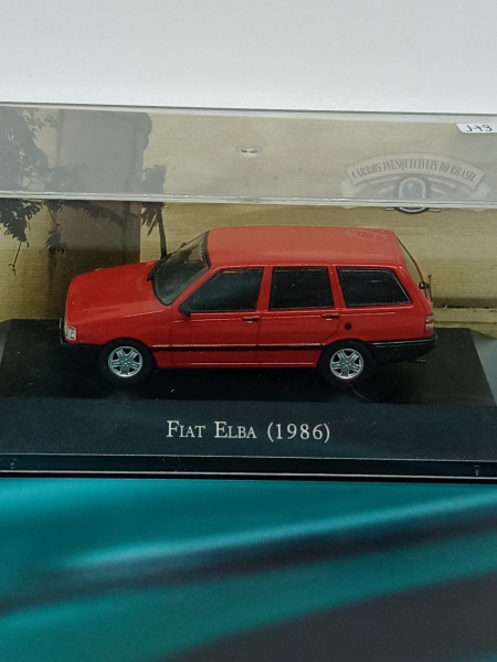 Fiat Elba 1986 - Coleção Carros Inesquecíveis do Brasil