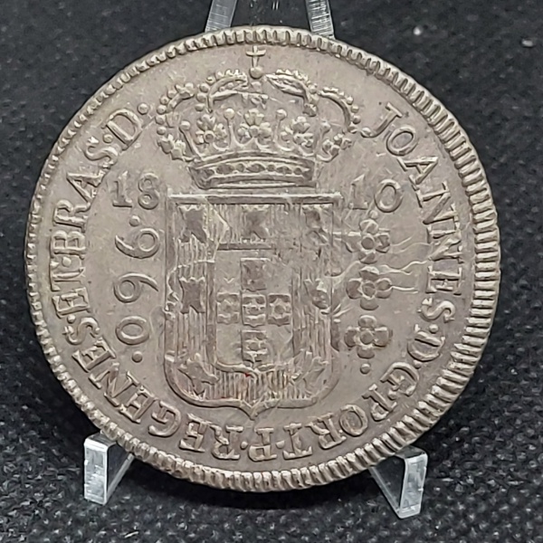 BRASIL - 960 RÉIS - 1810-B - REGENES - RARA - V2A - ANT