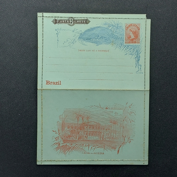 CARTA BILHETE - NOVO - CB48 - TIPO I - CATÁLOGO MARCA 2