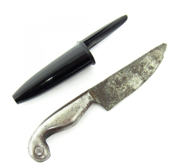 Mini faca sorocabana em metal feita artesanalmente - Me