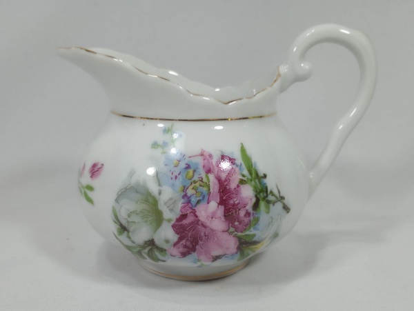 São Pedro - Bule para café em porcelana com decoração f