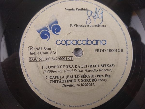 Disco De Vinil Ep Compacto 7` Bobby Goldsboro Aut