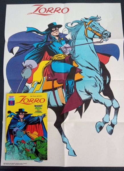 MICKEY EDIÇÃO EXTRA - ZORRO - COM POSTER - ESTADO DE BA