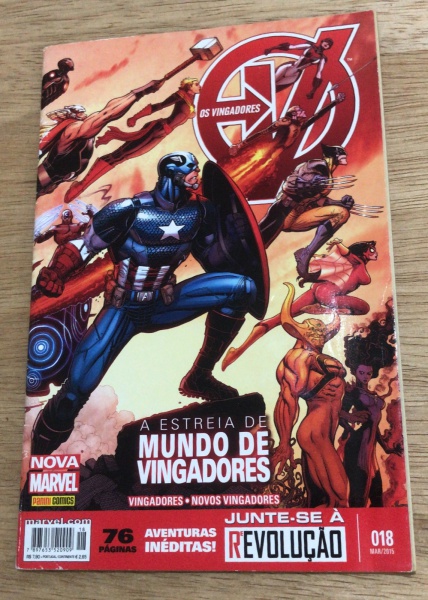 Gibi Hq Vingadores Os Heróis Mais Poderosos Da Terra