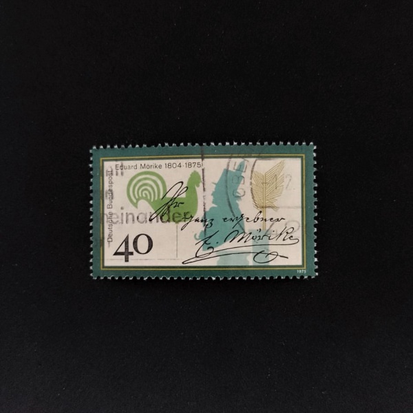 Selo Estrangeiro, Perfuração: 14. 40 pfennig, 1975, Al