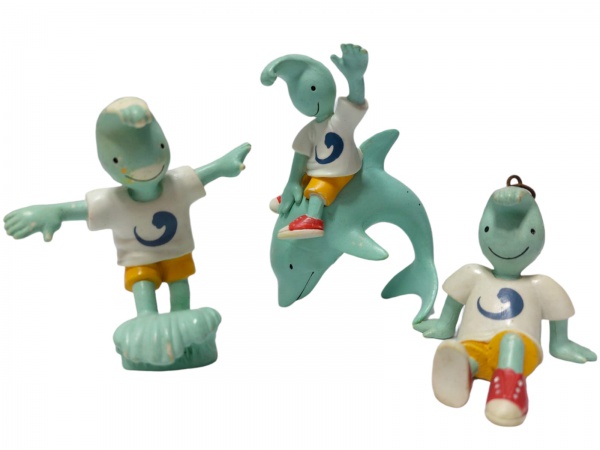 COLECIONISMO - Conjunto com 3 miniaturas do GIL Expo 98