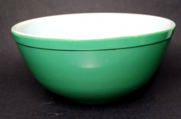 PYREX - Antiga tigela ou bowl em vidro opalinado americ