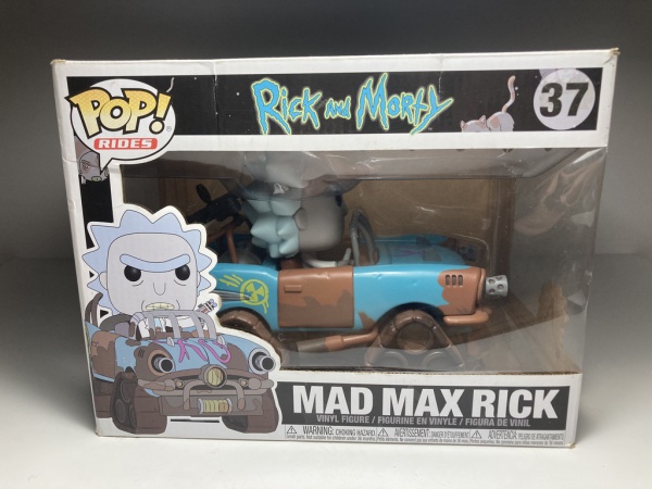 Mad Max Rick 37 - Funko Pop. Boneco em Vinil em estado