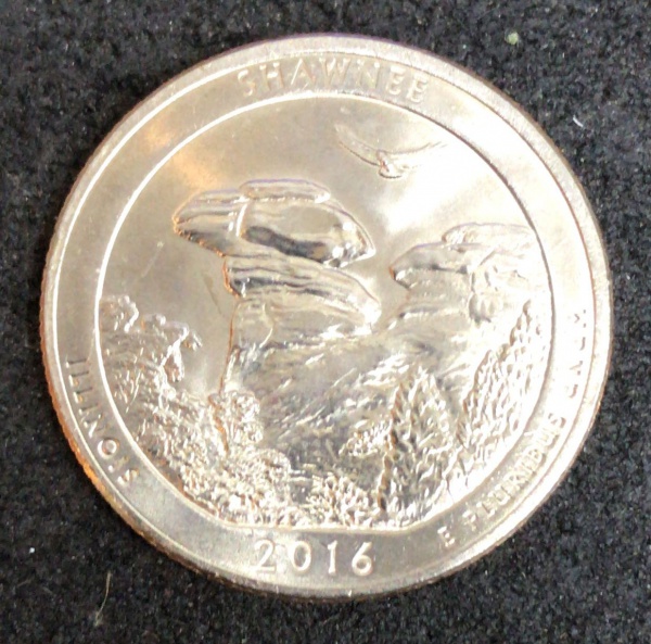 ESTADOS UNIDOS - MOEDA DE QUARTER DÓLAR - THEODORE ROOS