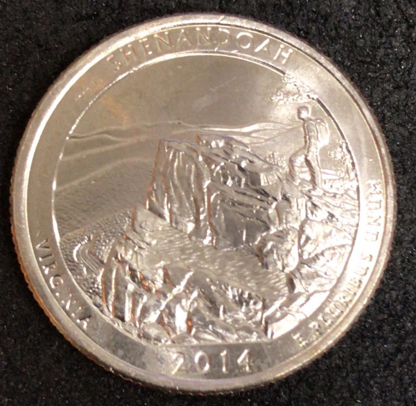 ESTADOS UNIDOS - MOEDA DE QUARTER DÓLAR - THEODORE ROOS