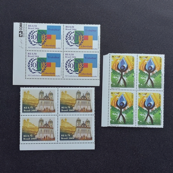 SELO - 03 QUADRAS NOVAS - ANO 2004