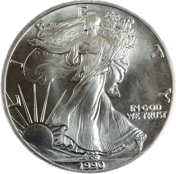 Moeda dos Estados Unidos - 1 dollar - 1987 - Prata (.99