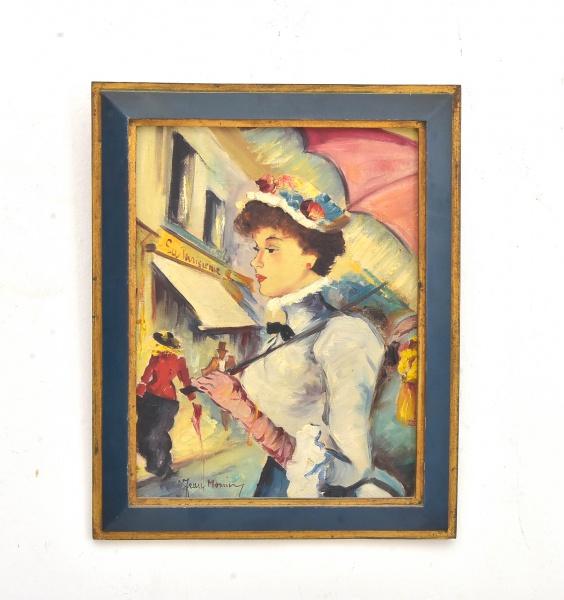 JEAN MORIN - "Mulher" OST - Pintura francesa re
