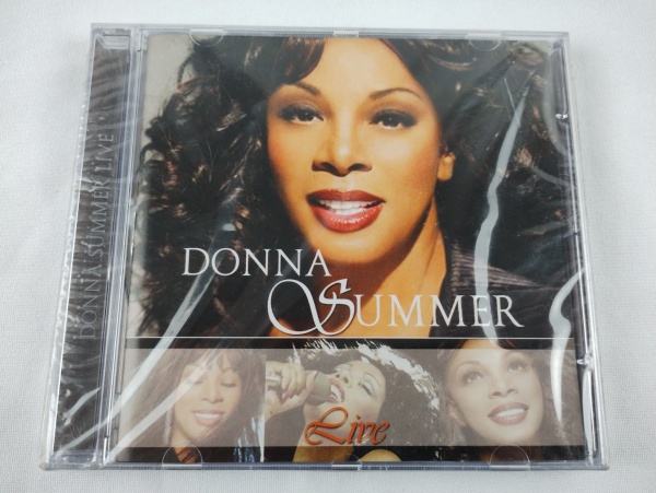 CD - DONNA SUMMER - LIVE - DISCO LACRADO SEM USO - Exce